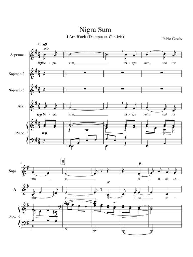 Nigra Sum | PDF