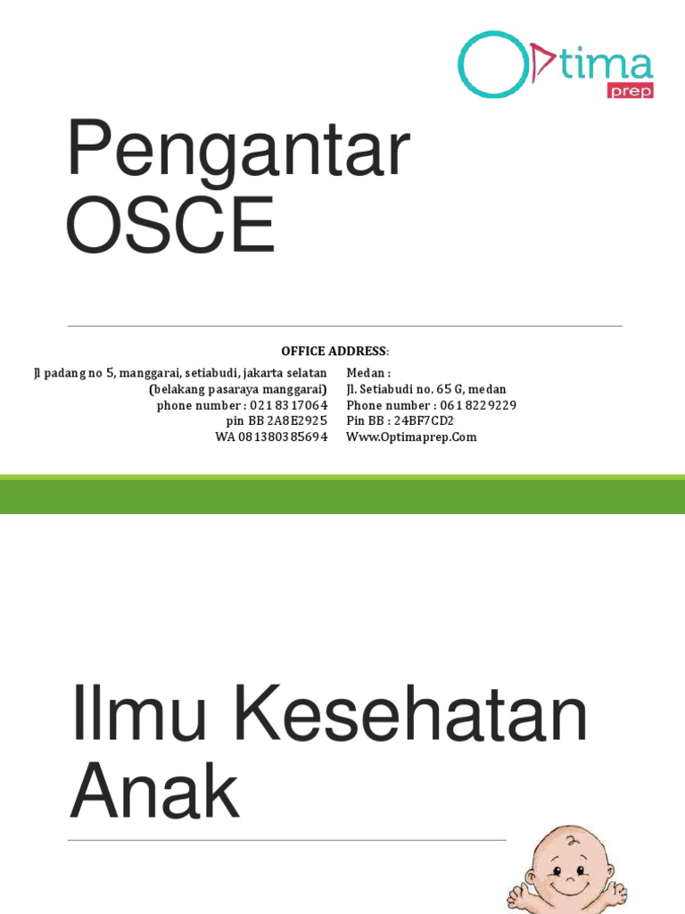 Pengantar OSCE Anak UKDI | PDF