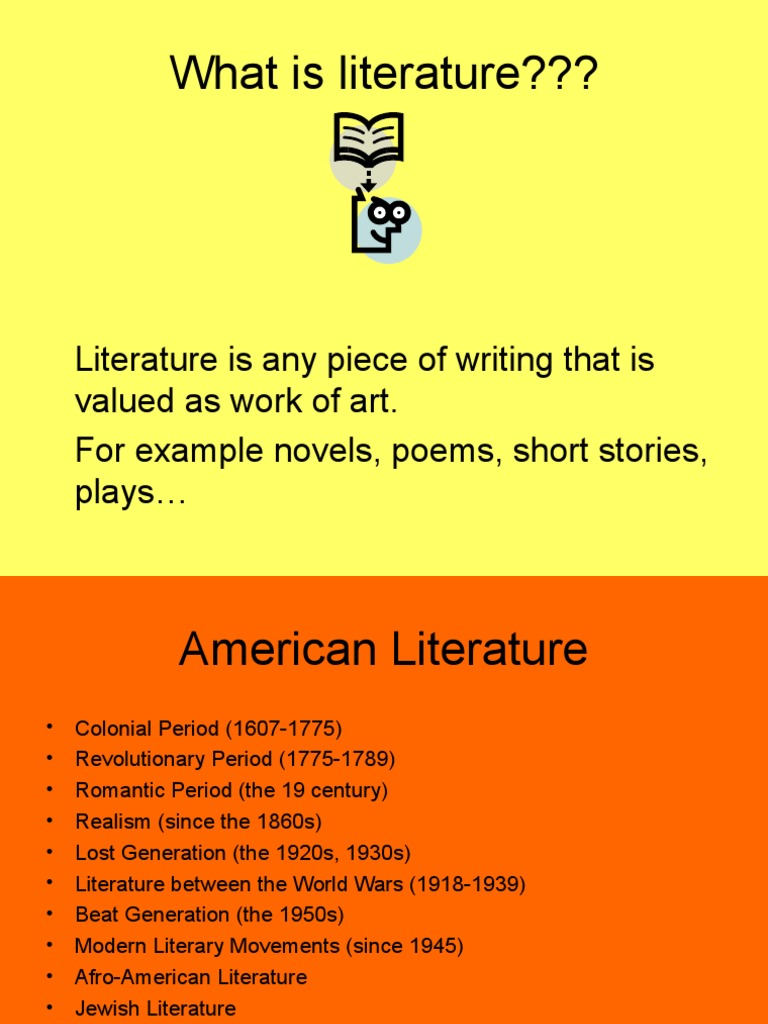 Overview of American Literature History | PDF