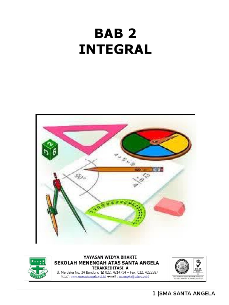 Modul Bab Integral (Kelas XII BHS) | PDF