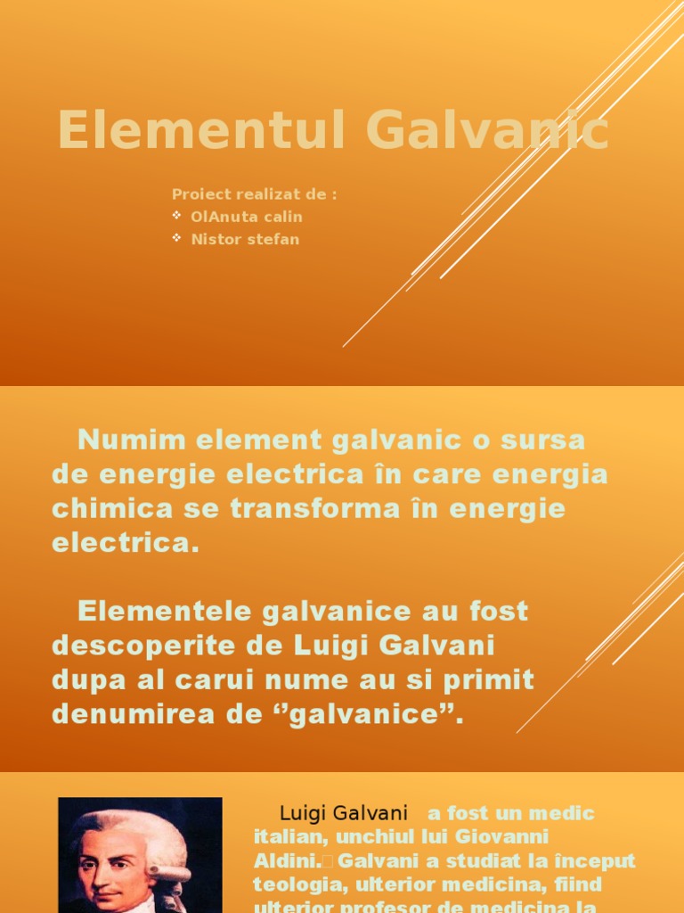 Elementul Galvanic | PDF