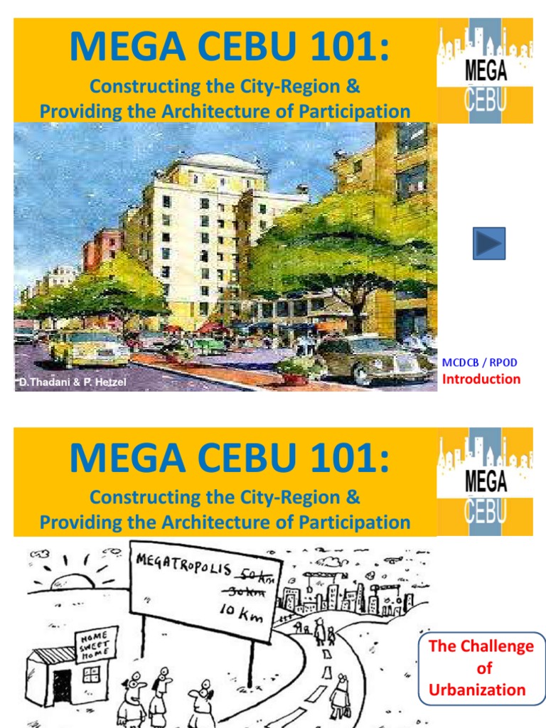 MEGA CEBU 101: An Introduction to the Metro Cebu Development and ...