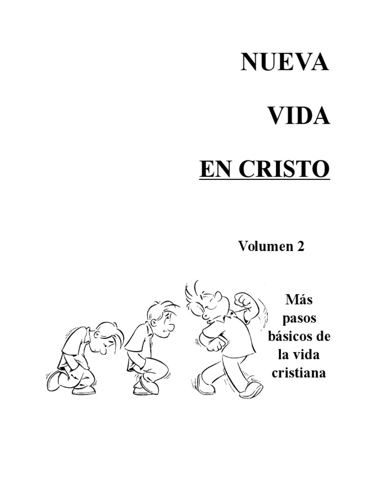 Nueva Vida En Cristo 1 Pdf Cristo Título Oración