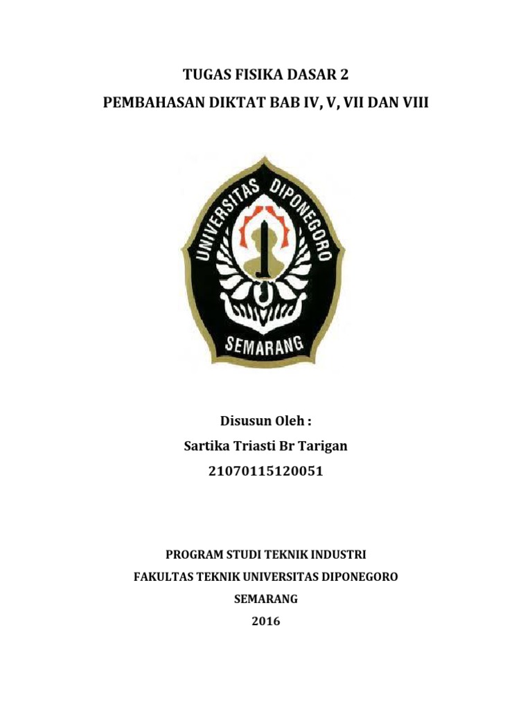 Tugas Fisika Dasar | PDF