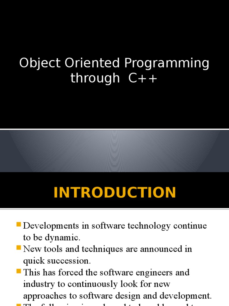 CPP Unit-1 | PDF | Object (Computer Science) | Object Oriented Programming CPP Unit-1 | PDF | Object (Computer Science) | Object Oriented Programming