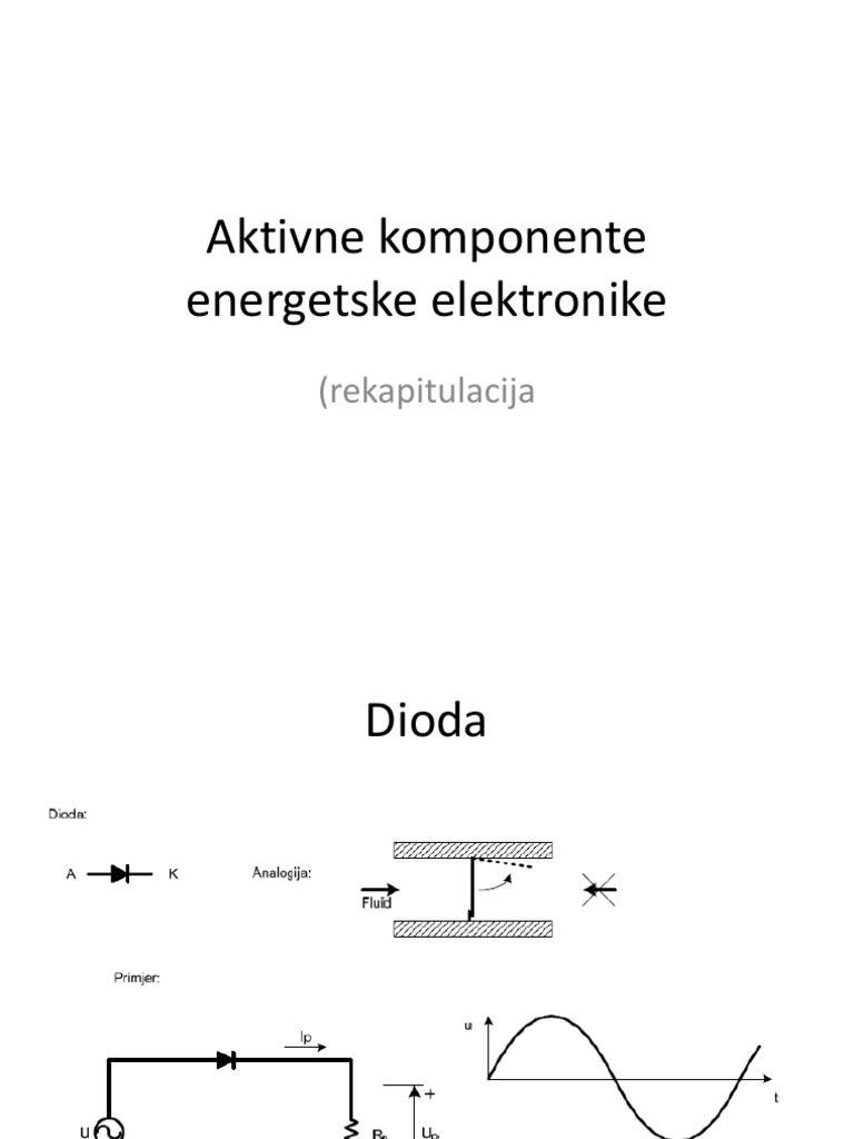 Aktivne Komponente - Priprema | PDF