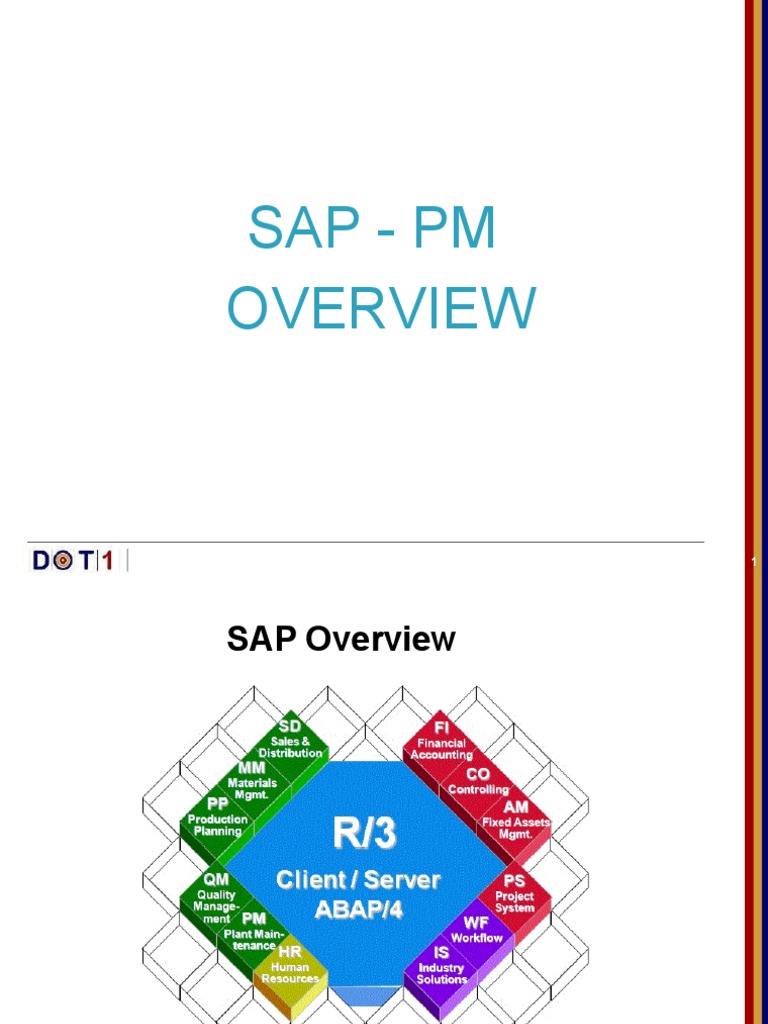 SAP Overview | PDF | Maintenance | Business Process