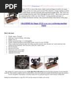 White Sewing Machine Manual Model 967 | PDF | Sewing Machine | Sewing