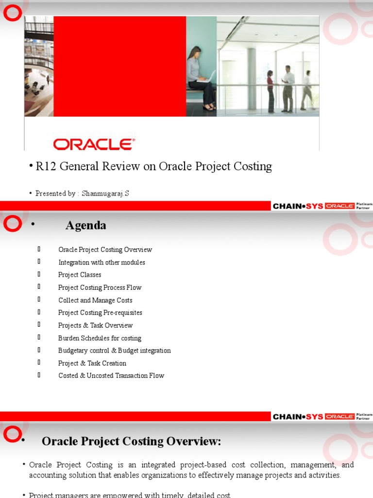 Oracle Project Costing Guide | PDF | Oracle Corporation | Cost