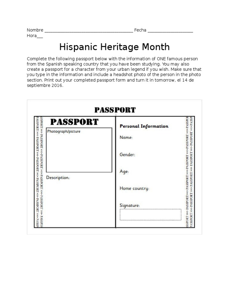 Passport Projects | PDF