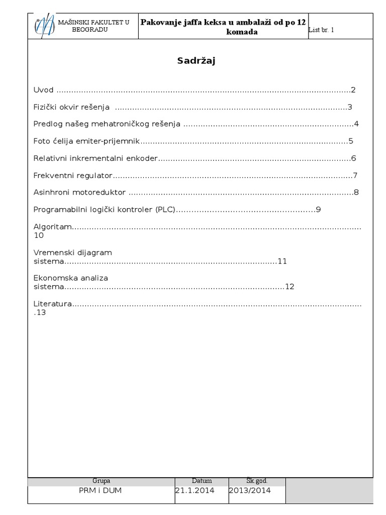 Mehatronika | PDF