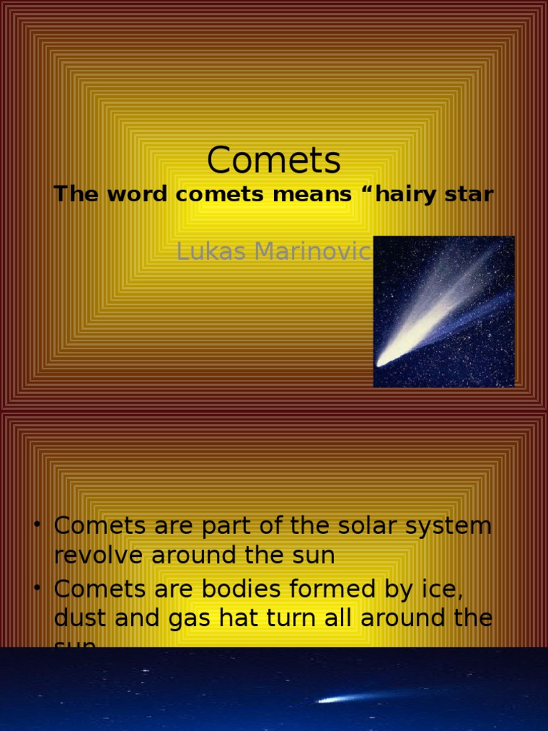 Comets | PDF