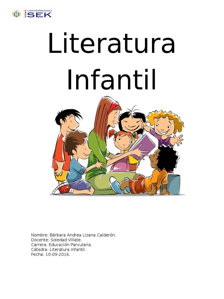 Literatura Infantil Pdf Literatura Infantil Libros