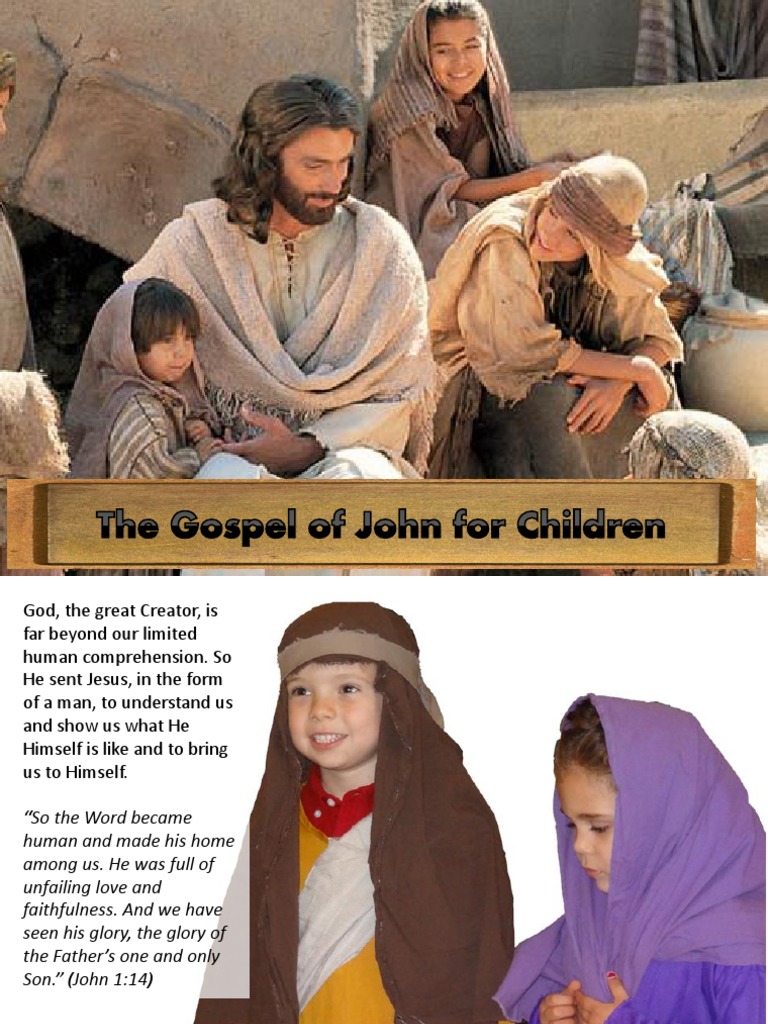 The Gospel of John For Children | PDF | Eternal Life (Christianity ...