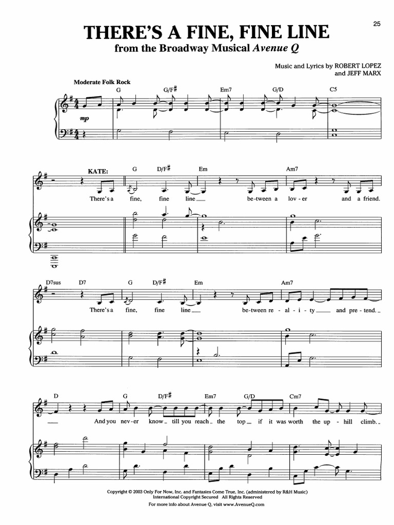 There's A Fine Fine Line | PDF