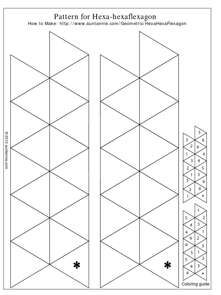 HexaHexaFlexagon 3 | PDF