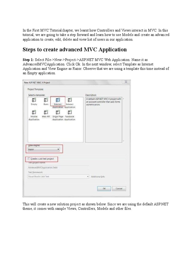 MVC Framework - Advanced Example | PDF | Model–View–Controller ...