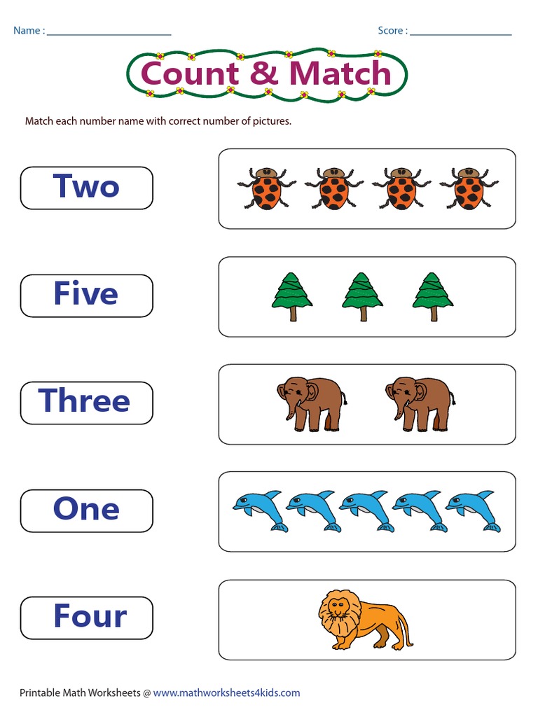 Math Worksheets for Kids | PDF