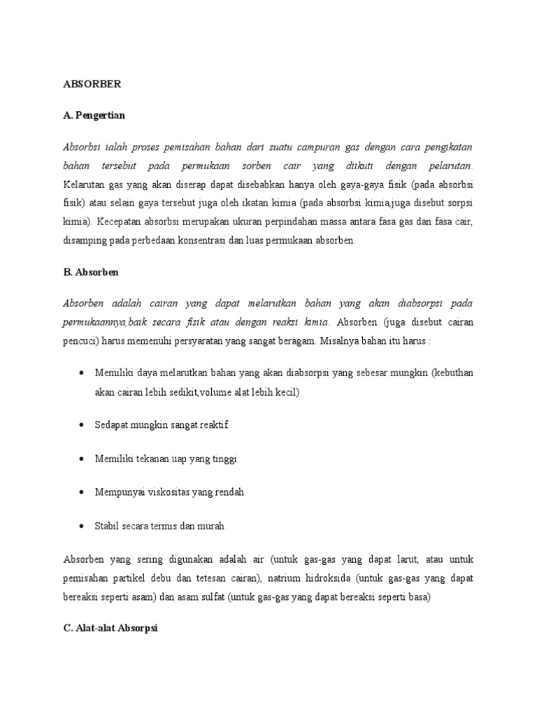 Absorber | PDF | Sains & Matematika