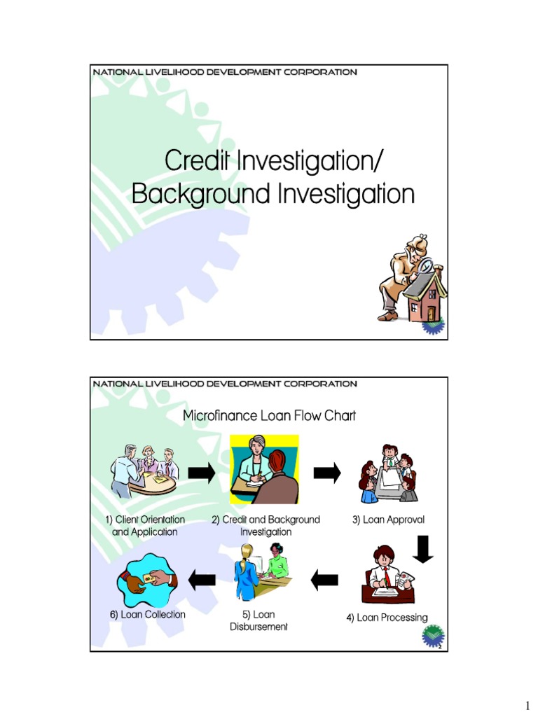 Credit Investigation Process for Loans | PDF