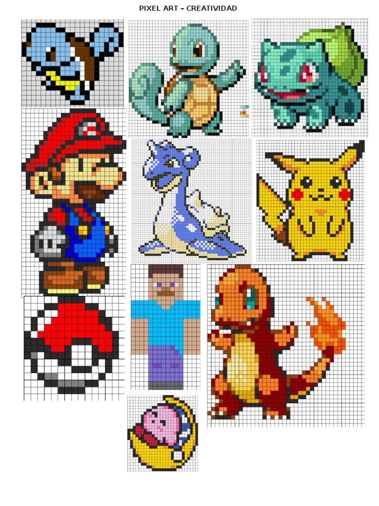 PIXEL ART Clase | PDF