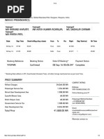 Indigo Payment Receipt | PDF