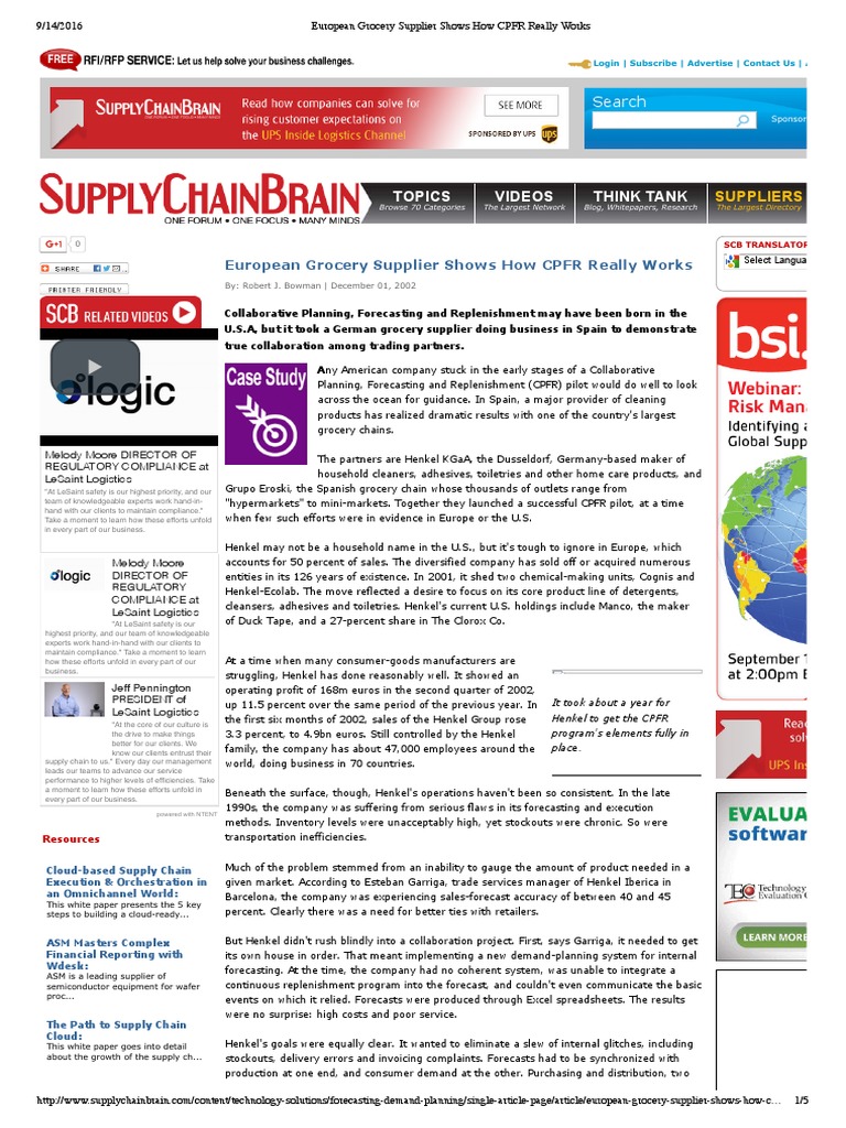 Material | PDF | Forecasting | Business Process