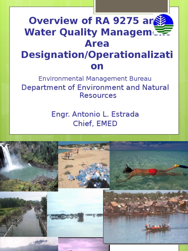 RA 9275: Philippine Clean Water Act Overview | PDF | Water Resources ...