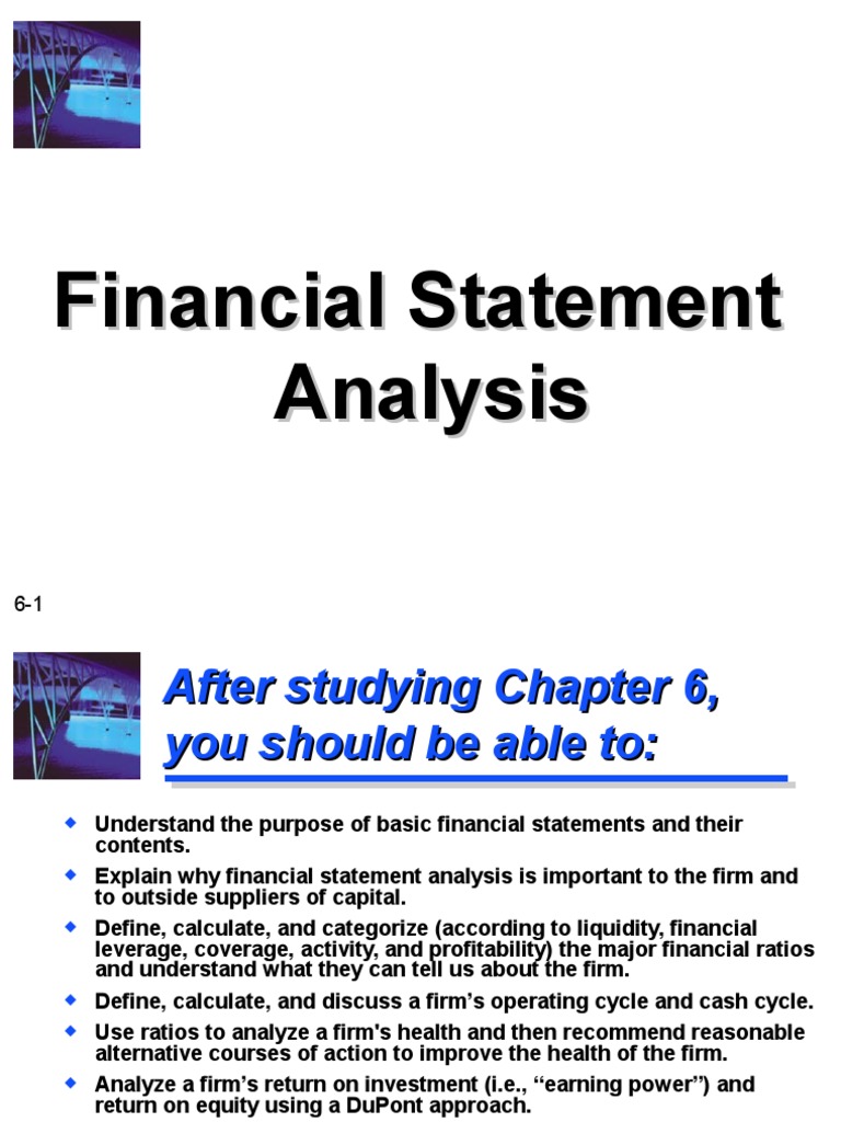 Financial Statement Analysis Guide | PDF | Revenue | Leverage (Finance)