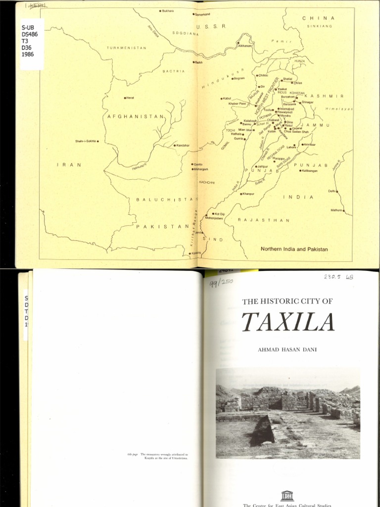 Dani 1986 Historical City of Taxila | PDF | Archaeology | Religion And ...