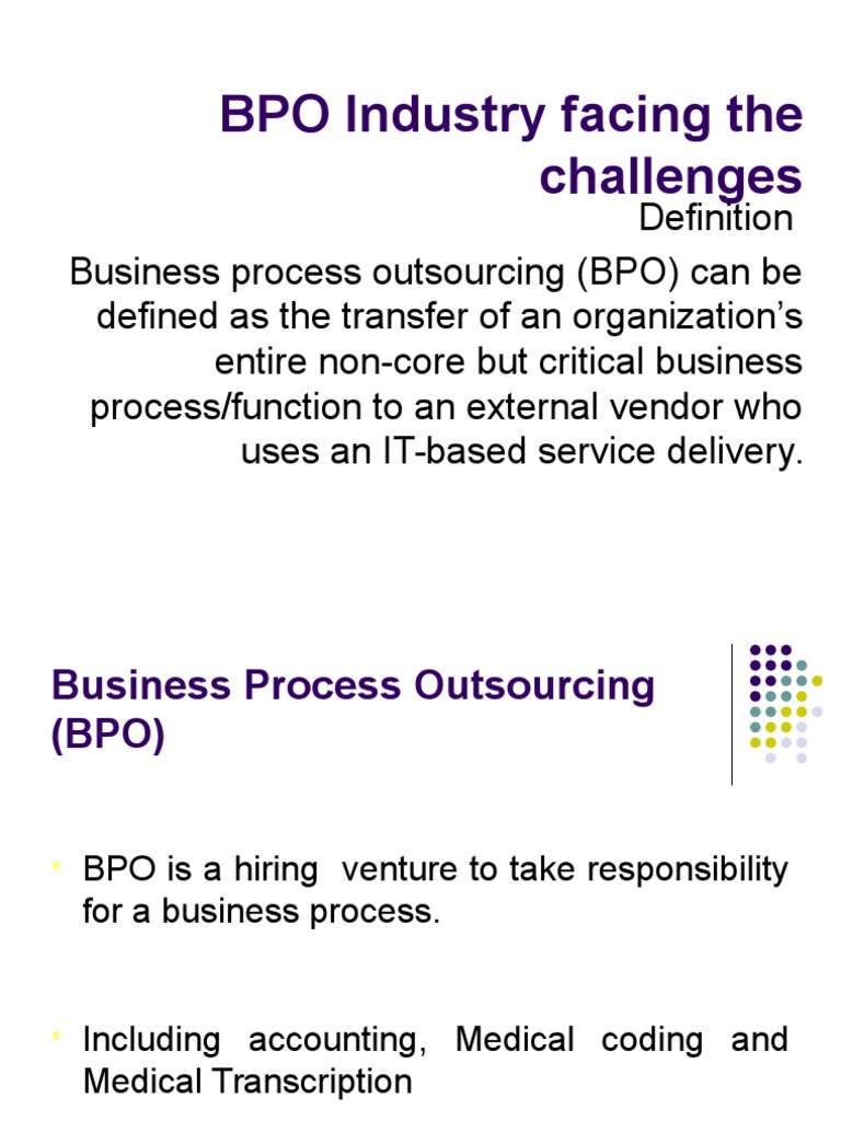 About BPO Industry | PDF | Business Process Outsourcing | Call Centre