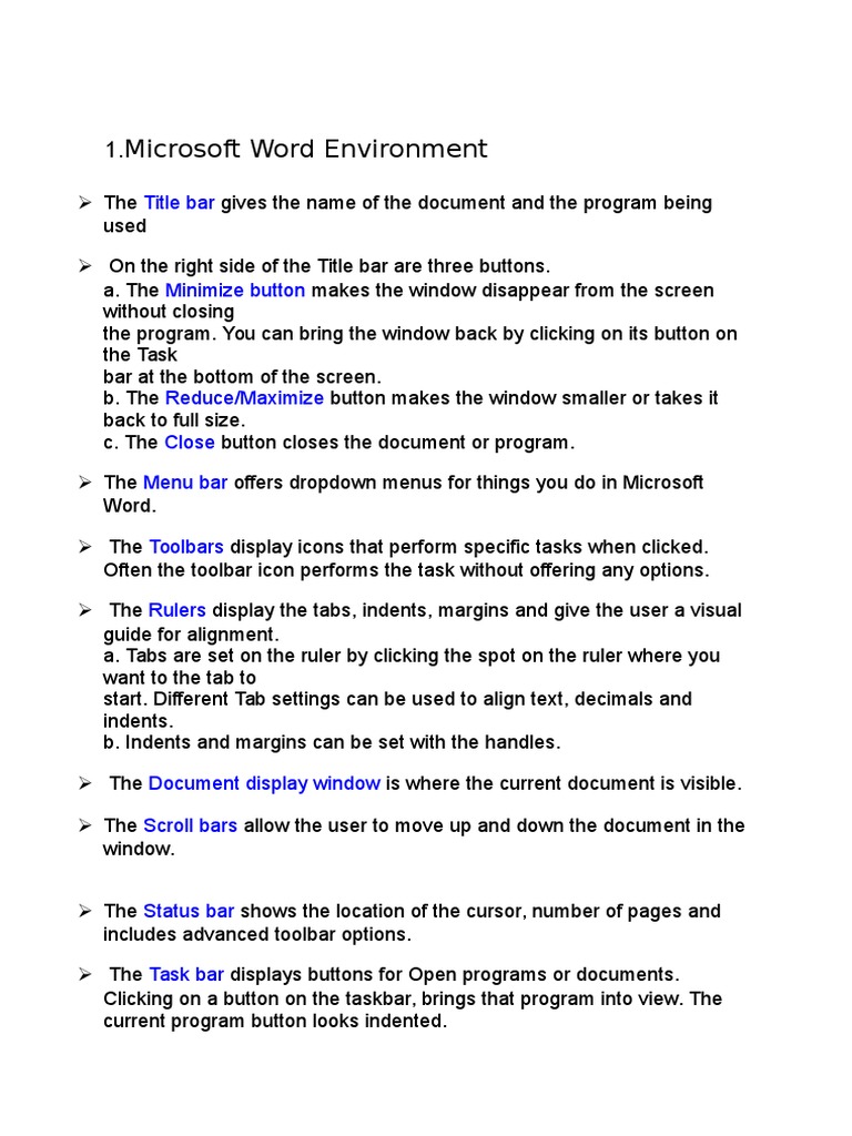 MS Word 1 | PDF | Graphical User Interfaces | Human–Computer Interaction