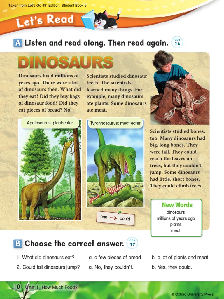 Let's Go Student Book 5 pp10-11 | PDF