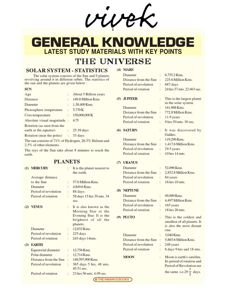GK Book | PDF | Cloud | Rock (Geology)