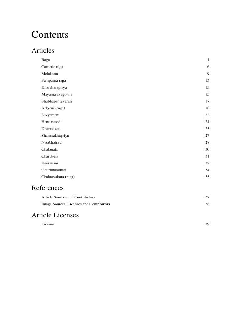 The Basics of Raga | PDF | Musical Scales | Classical And Art Music ...