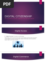 Digital Citizenship Powerpoint | PDF | Citizenship | Digital Rights