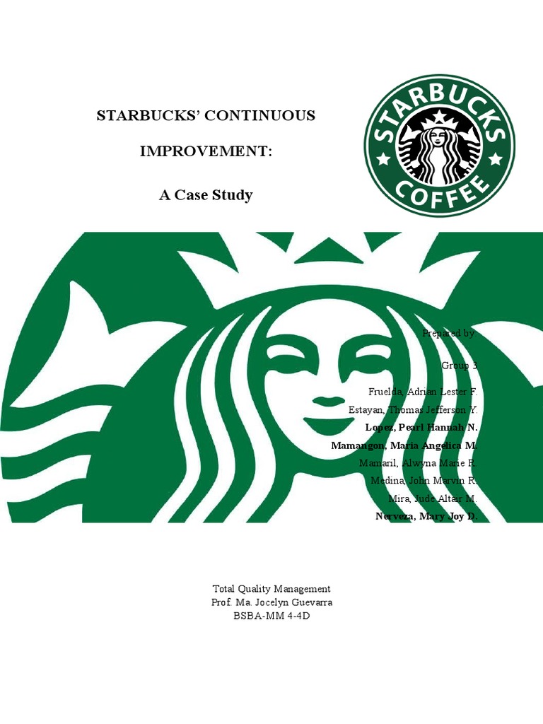 Starbucks: A Case Study | PDF | Starbucks | Coffee