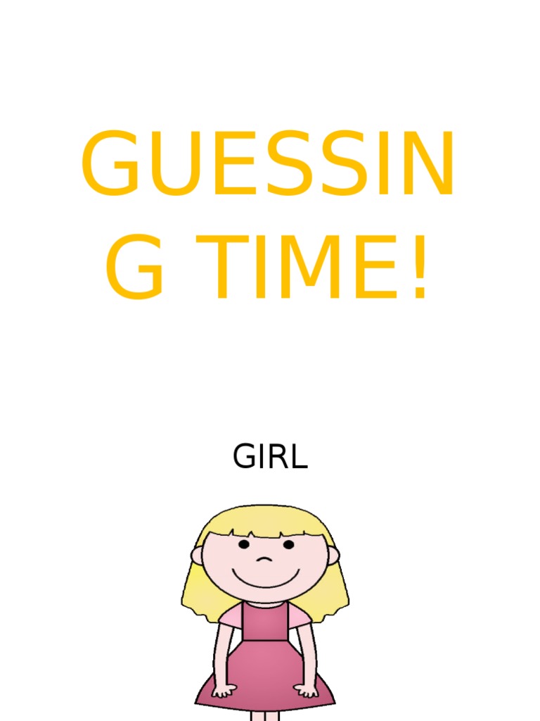 Fun Guessing Game for Kids | PDF