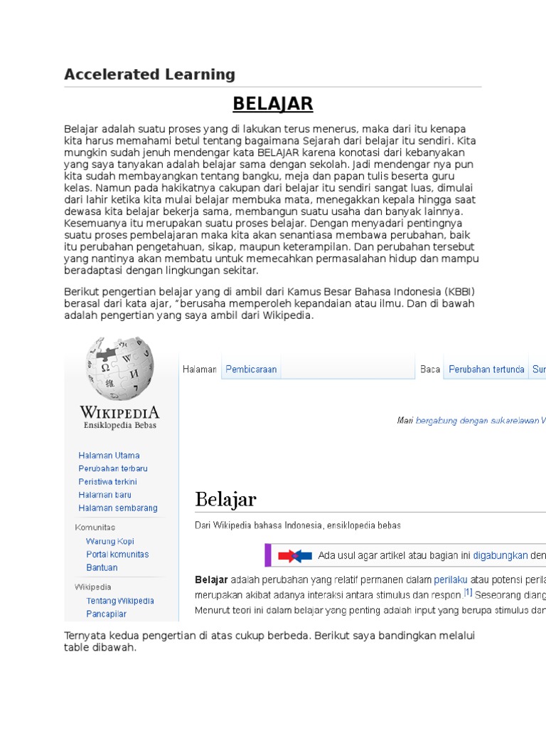 Accelerated Learning | PDF