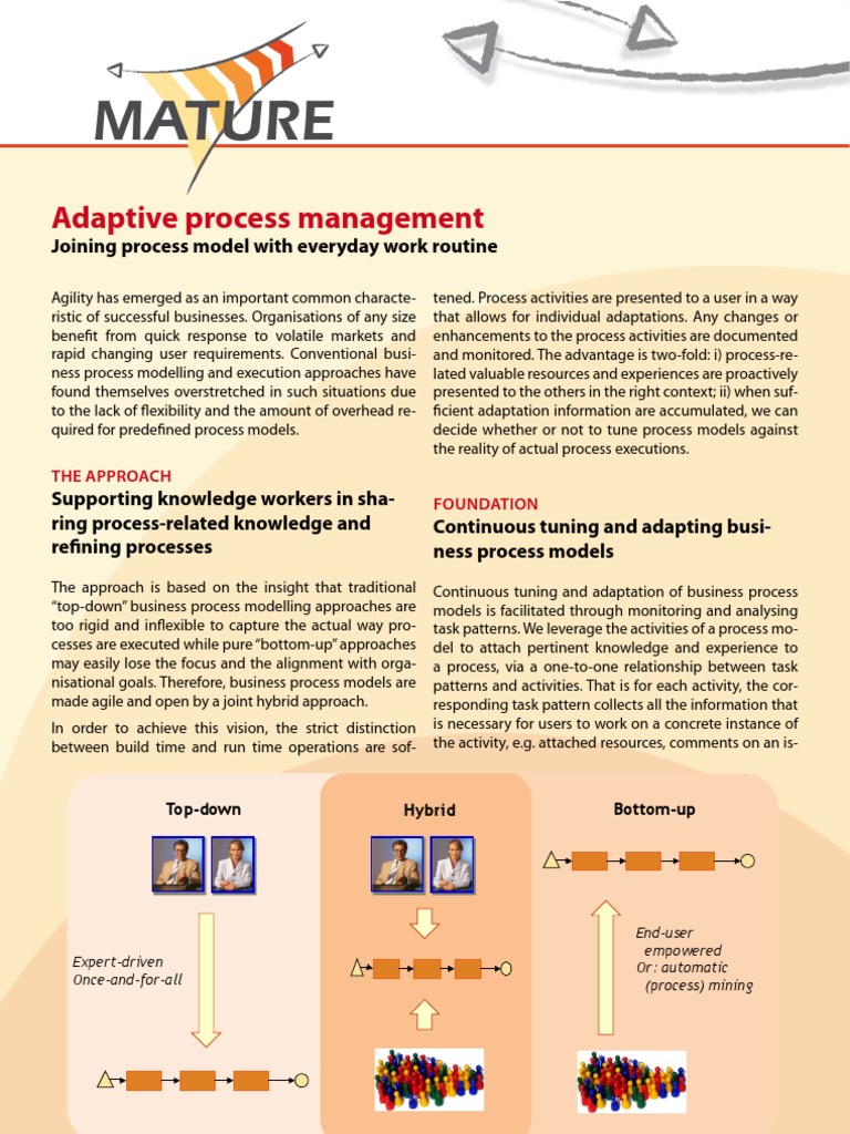 Adaptive Process Management - Joining Process Model With Everyday Work ...