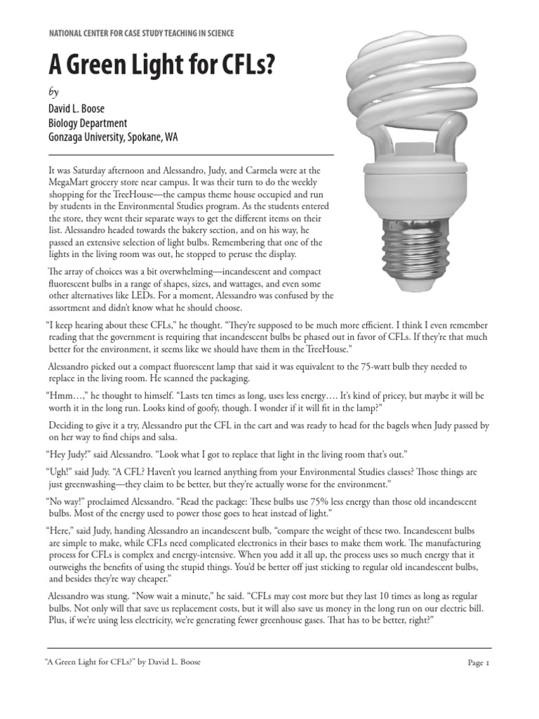 CFL PDF | Download Free PDF | Compact Fluorescent Lamp | Lighting