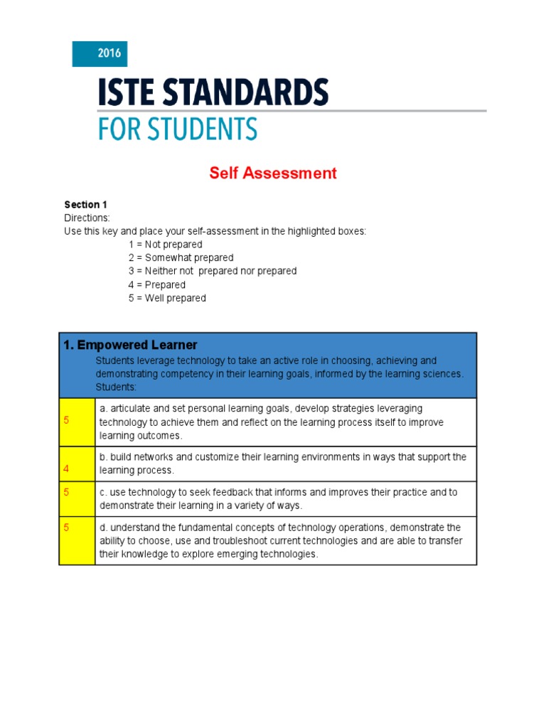 Self-Assessment of Digital Skills | PDF | Learning | Design