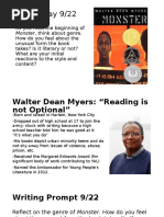 The Hate U Give Chapter Questions | PDF | Wellness