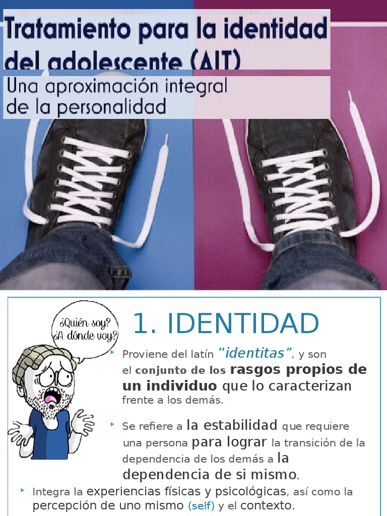 Tratamiento para La Identidad Del Adolescente | PDF | Adultos | Teoría ... Tratamiento para La Identidad Del Adolescente | PDF | Adultos | Teoría ...