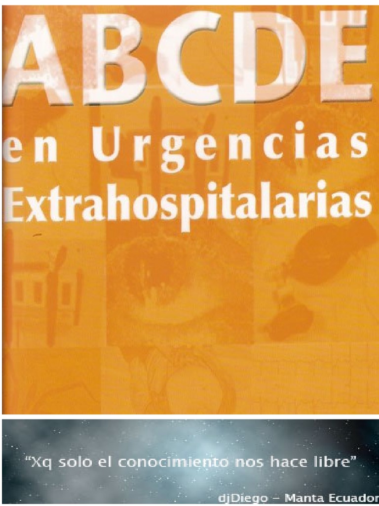 ABCDE en Urgencias Extrahospitalarias | PDF | Reanimación ...