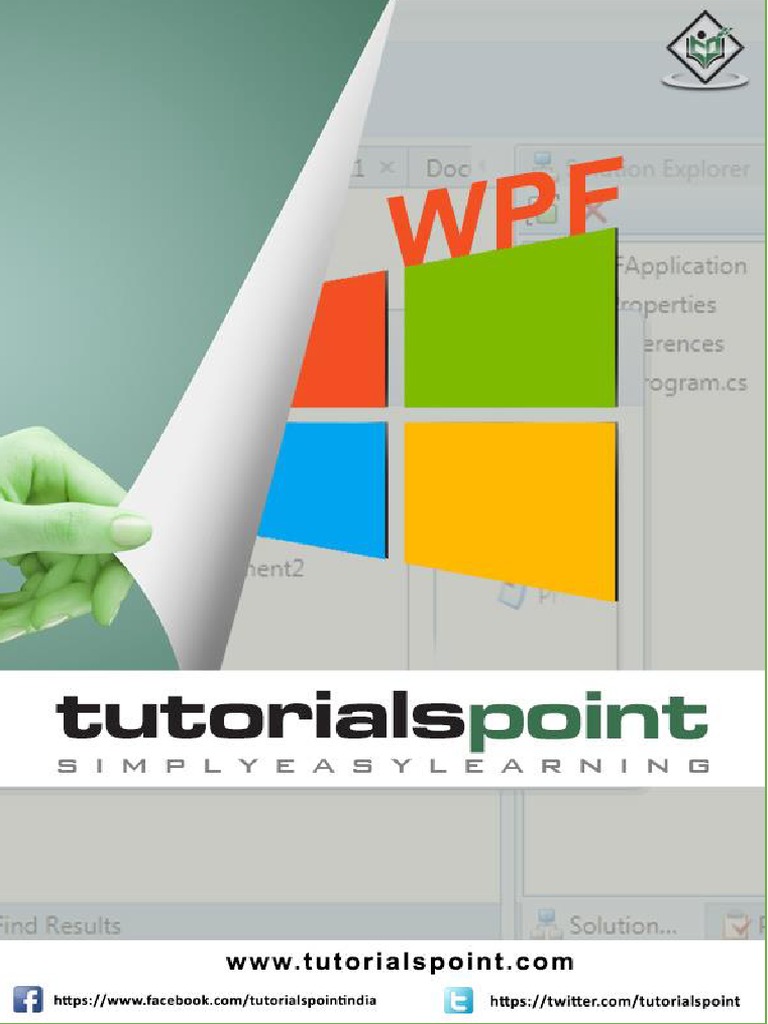 Wpf Tutorial Pdf Extensible Application Markup Language Windows Presentation Foundation