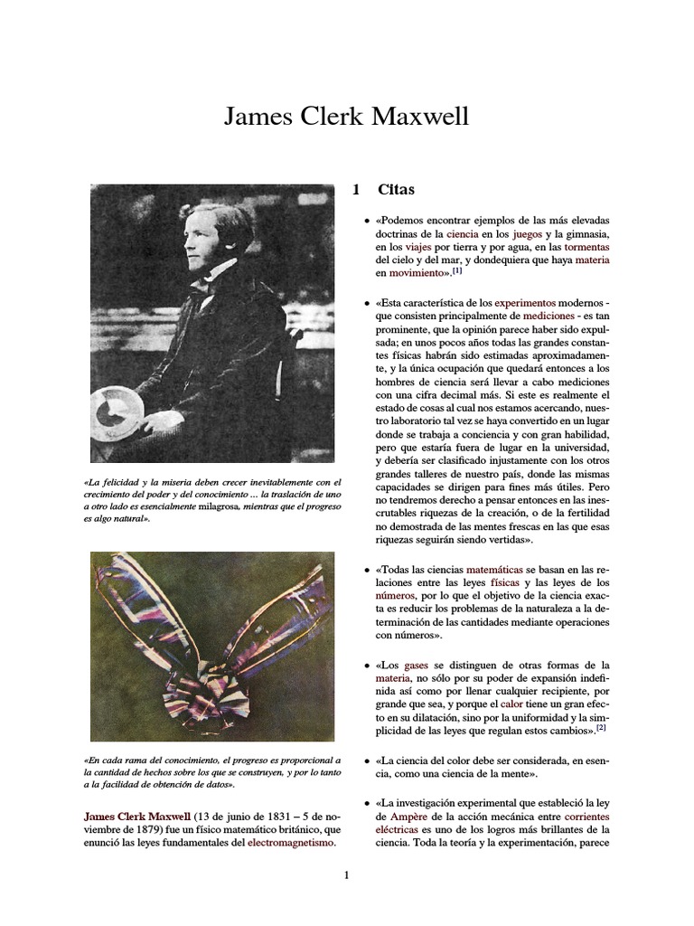 James Clerk Maxwell | PDF | James Clerk Maxwell | Science