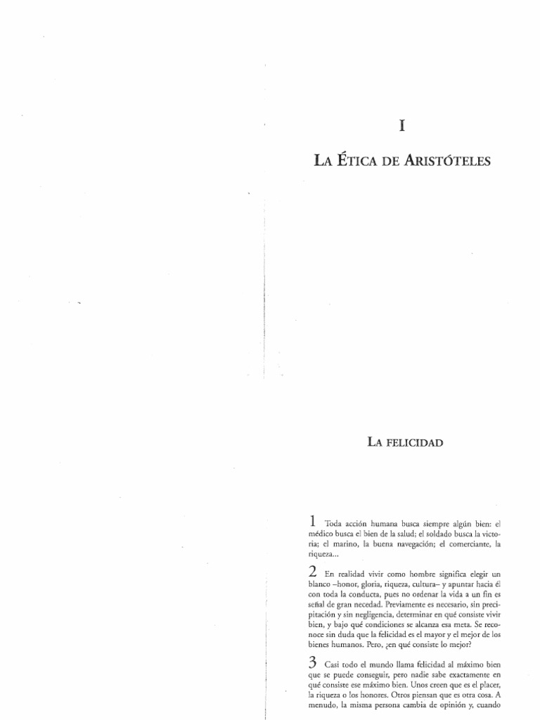 Aristoteles. Felicidad y Virtud | PDF | Felicidad | Aristóteles