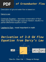 Groundwater Flow - Part 1 | PDF | Physics | Applied And ...