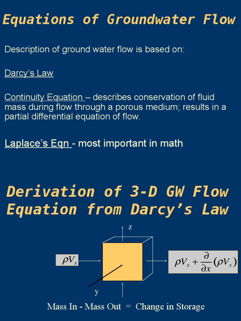 3 GW Flow Equations | PDF
